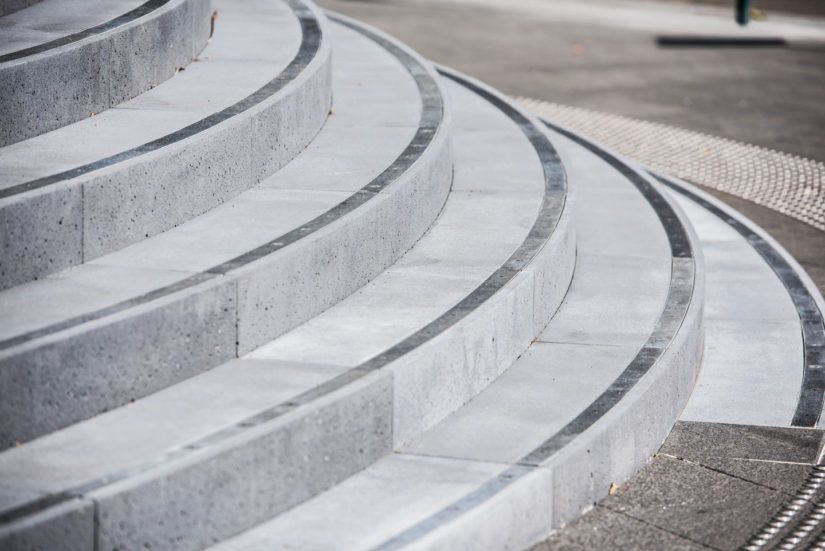 Bigge Park, Liverpool • Concrete steps • Anston Architectural Products