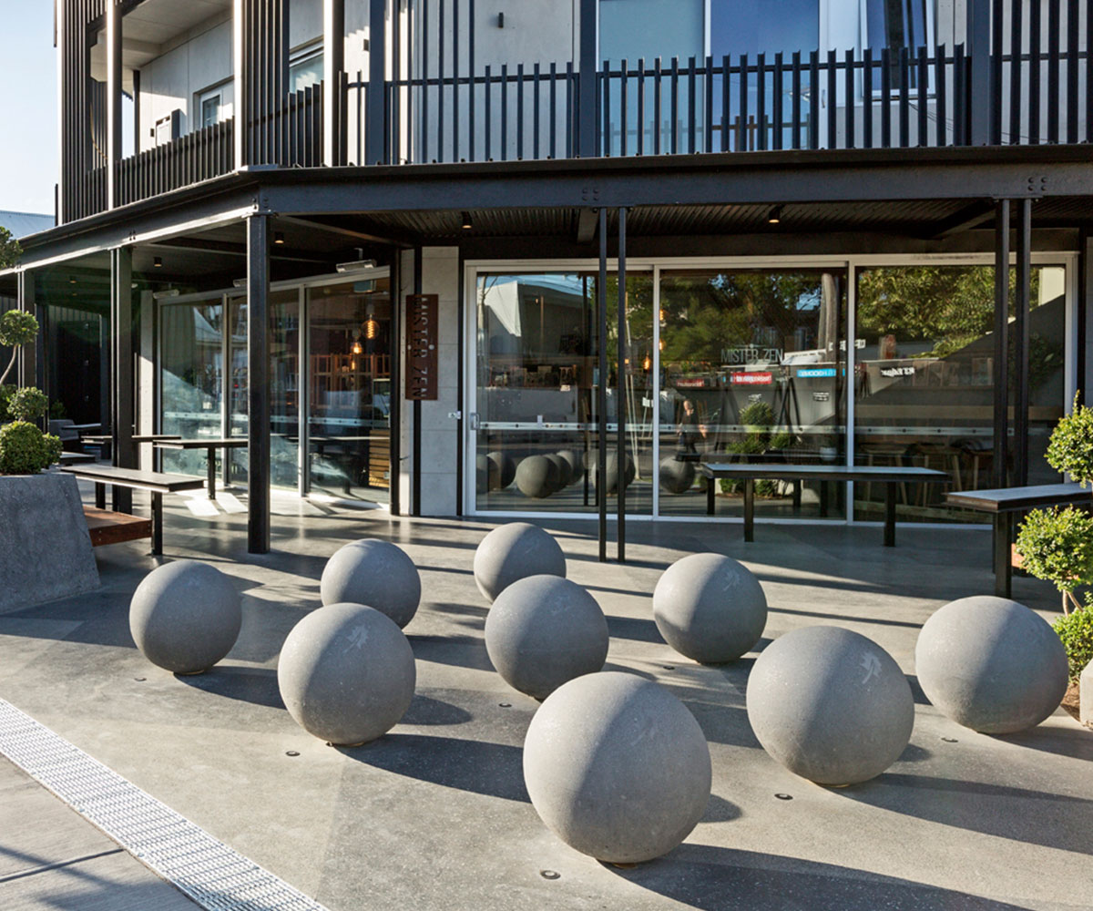 Concrete Sphere Bollards | Anston