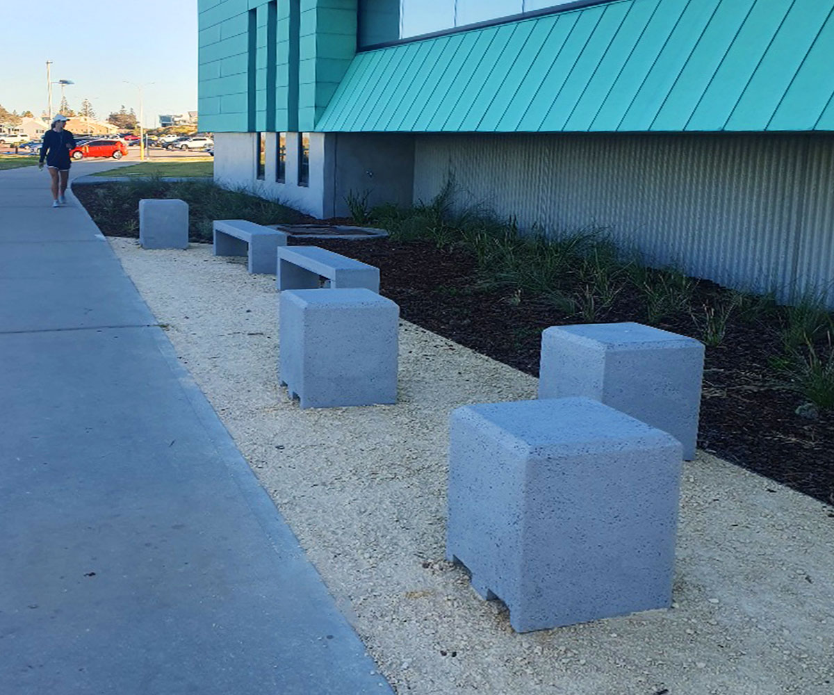Concrete Seating Products | Concrete Seats & Stools | Anston
